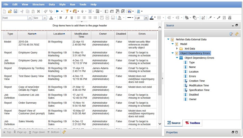 Cognos Workspace Advanced - Slideshow